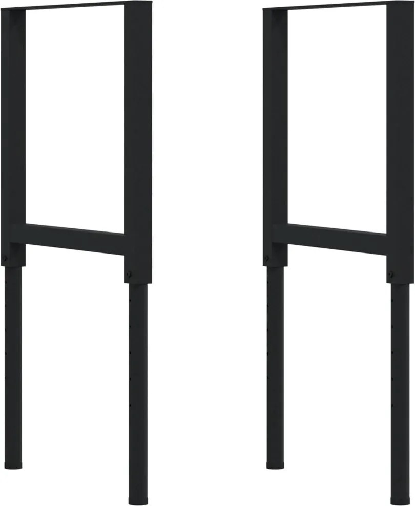 Pracovní stůl 100 x 60 x (73–99,5) cm masivní buk obdélníkový 3309683