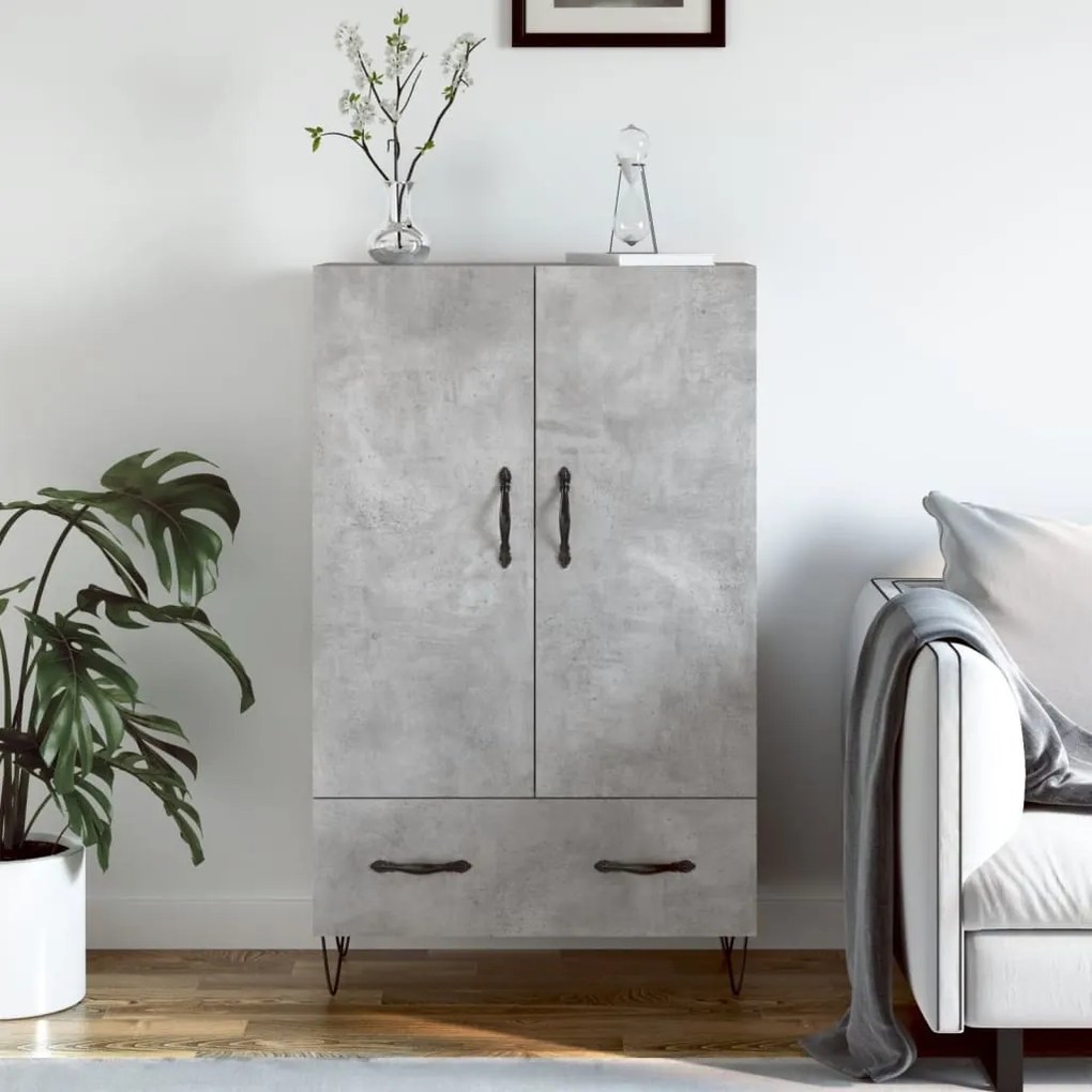 vidaXL Skříň highboard 69,5 x 31 x 115 cm kompozitní dřevo [828233] Barva: dub sonoma