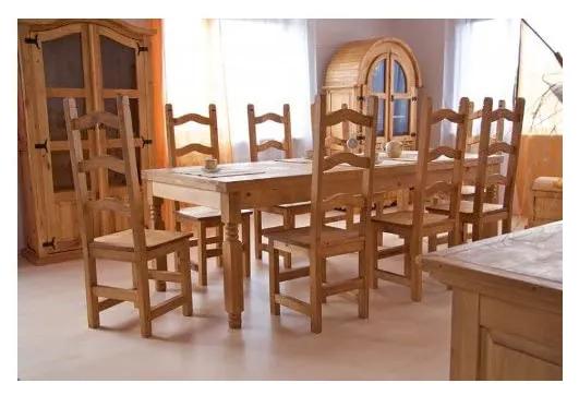 Dřevěný jídelní stůl 170x90 Hacienda