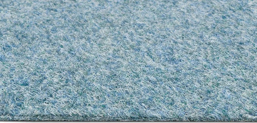 VEBE FLOORCOVERINGS BV Metrážový koberec RAMBO 77 světle modrý BARVA: Modrá, ŠÍŘKA: 4 m