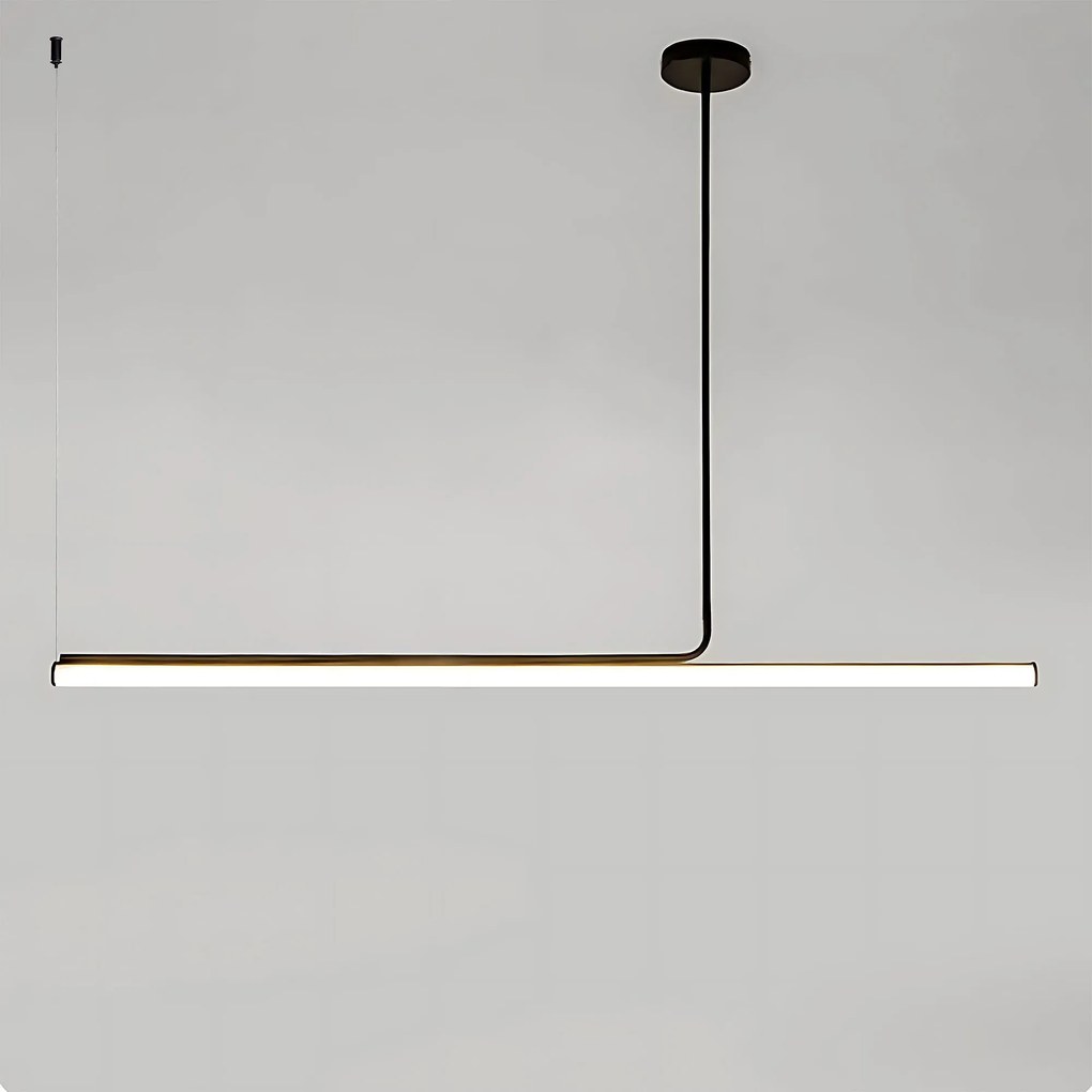Toolight Toolight, LED stropní svítidlo 140cm, 14W, APP1660-CP, černá, OSW-06994