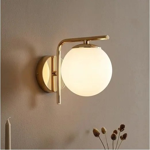 BRILAGI - Nástěnná lampa MILO 1xE27/60W/230V zlatá