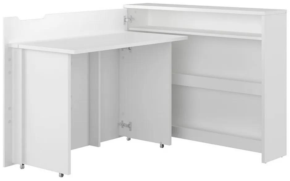 Casarredo Lenart Work Concept rozkládací psací stůl levý REBECCA bílá