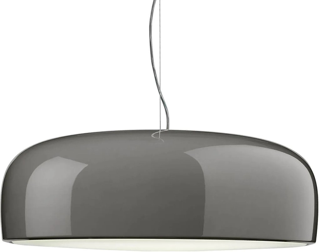 FLOS Smithfield - závěsná lampa v šedé barvě