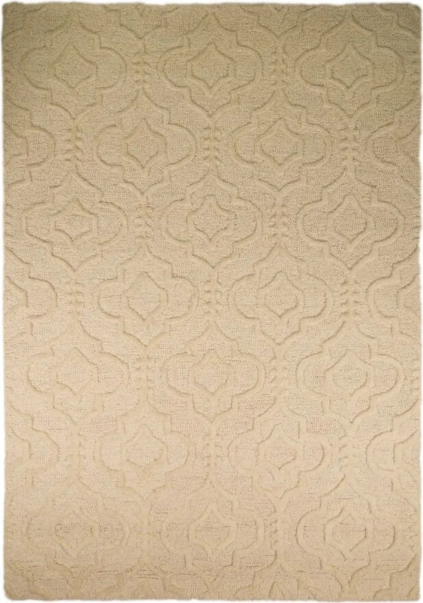 DOPREDAJ: 120x170 cm Kusový koberec Moorish Marrakech Cream, 120x170, biela, chodba / predsieň, Flair Rugs