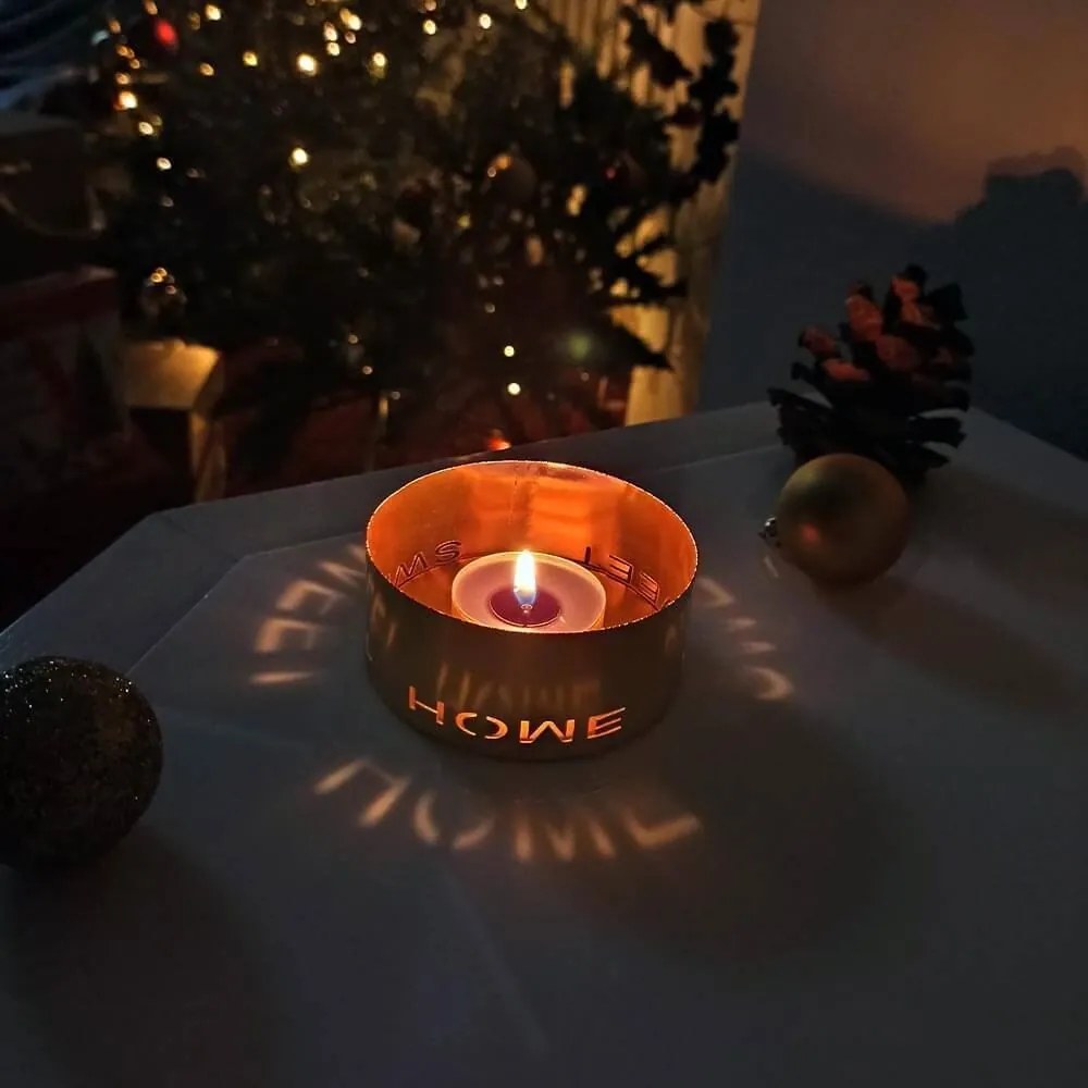 Alegría en Casa Kovový svícen Sweet Home