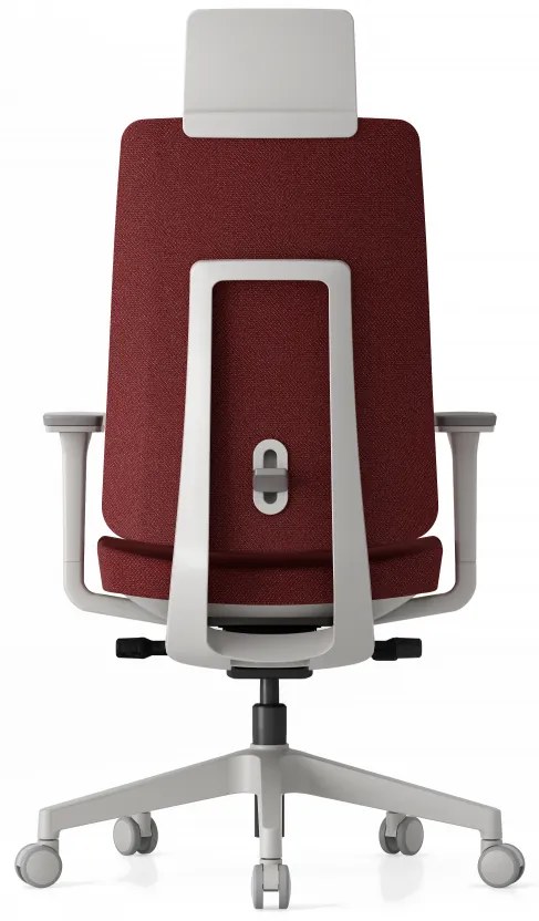 Office Pro Kancelářská ergonomická židle K50 — bílá Černá