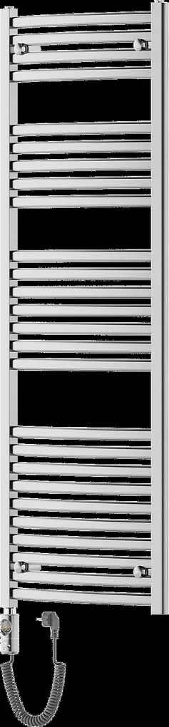 Mexen Helios, elektrické topné těleso 1500x500 mm + topná tyč 600 W, chromová, W103-1500-500-2600-01