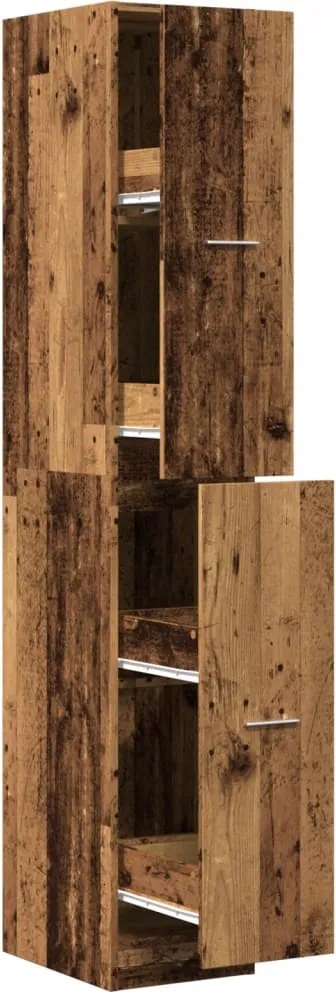 Skříňka na léky old wood 30 x 41 x 174,5 cm kompozitní dřevo 3309634