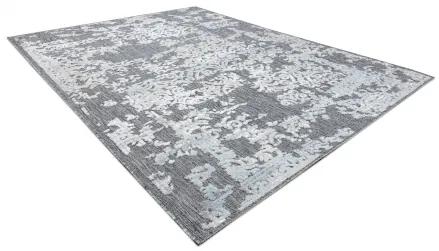 koberec Strukturální SOLE D3812 Ornament ploché tkaní šedá / béžový velikost 140x190 cm | krásné koberce cz