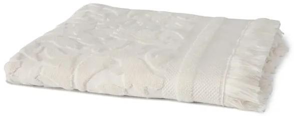 Krémově bílá osuška z organické bavlny Arli Grace, 70 x 140 cm
