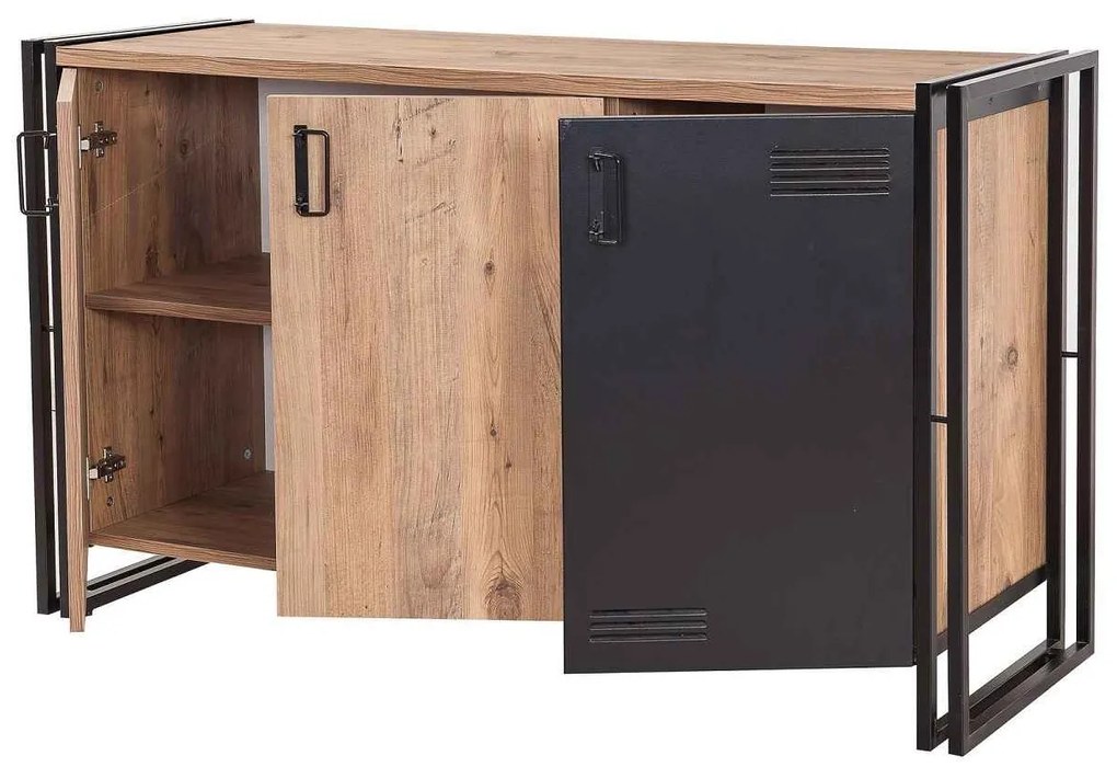 Designová komoda Ilaria 140 cm borovice