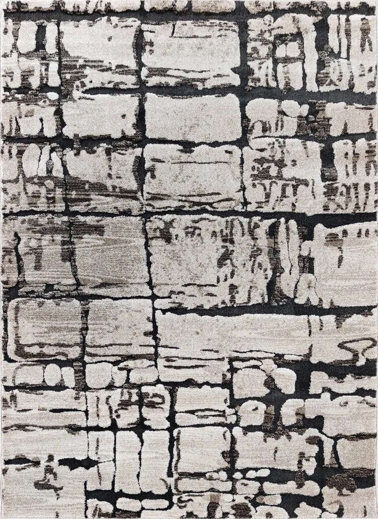 BE Koberec Miami 128 BEIGE - béžový obdélníkový Rozměr: 120x180 cm