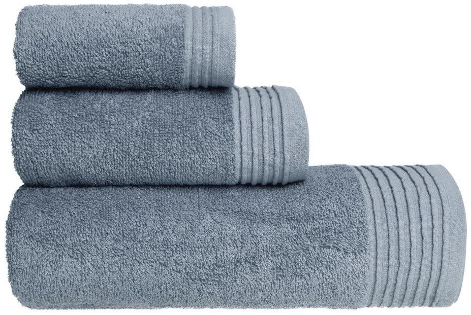 Bavlněný ručník Mallo 50x90 cm modrý