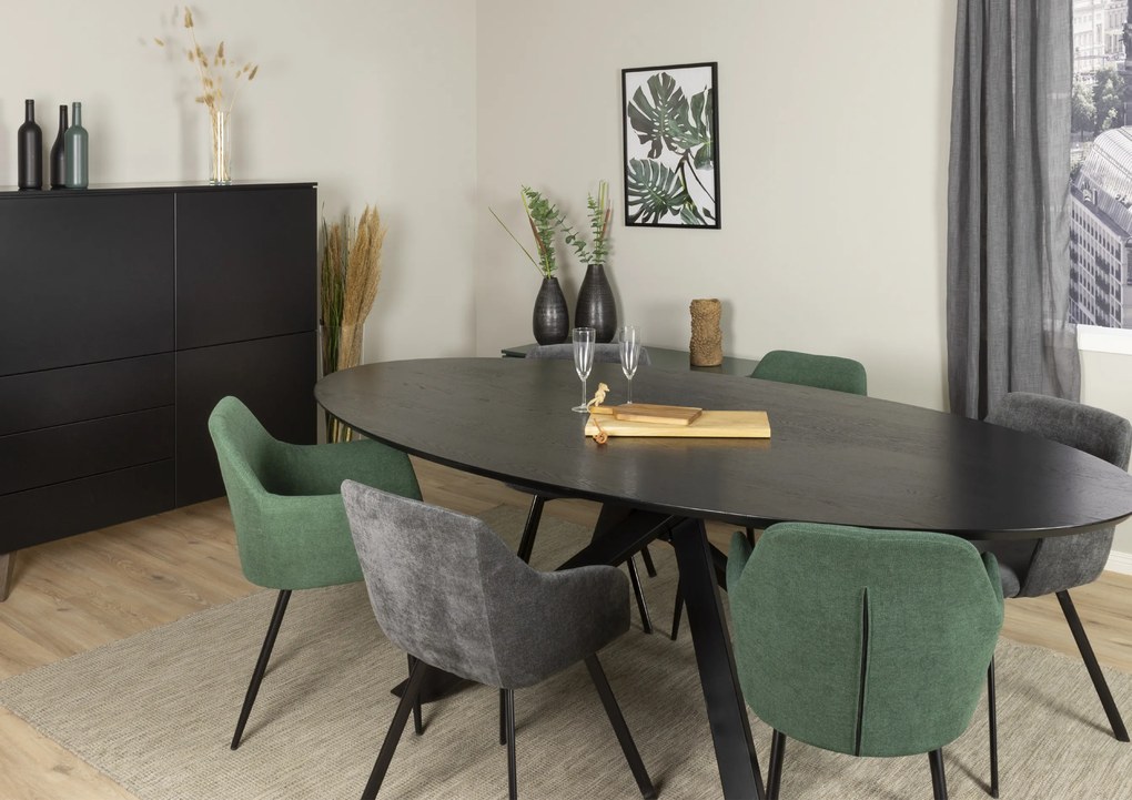 TENZO Oválný jídelní stůl COX 240x120cm 9003708916
