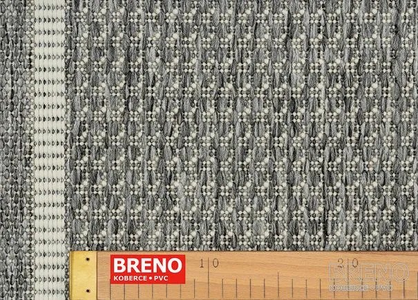 Breno Kusový koberec CASA 603 silver, 160x230 cm, Stříbrná/Šedá