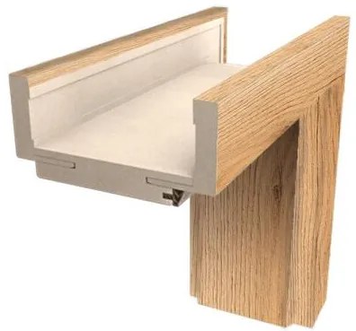 Obložková zárubeň Naturel 70 cm pro tloušťku stěny 10-14 cm levá O2CPLDN70L
