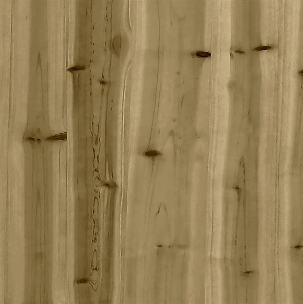 vidaXL Zahradní pohovka 2místná 134 x 60 x 62 cm masivní borovice [844626] Barva: Přírodní douglaska