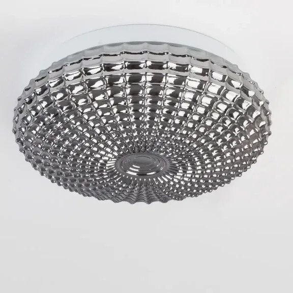 Designové stropní svítidlo Clam 30 chrom