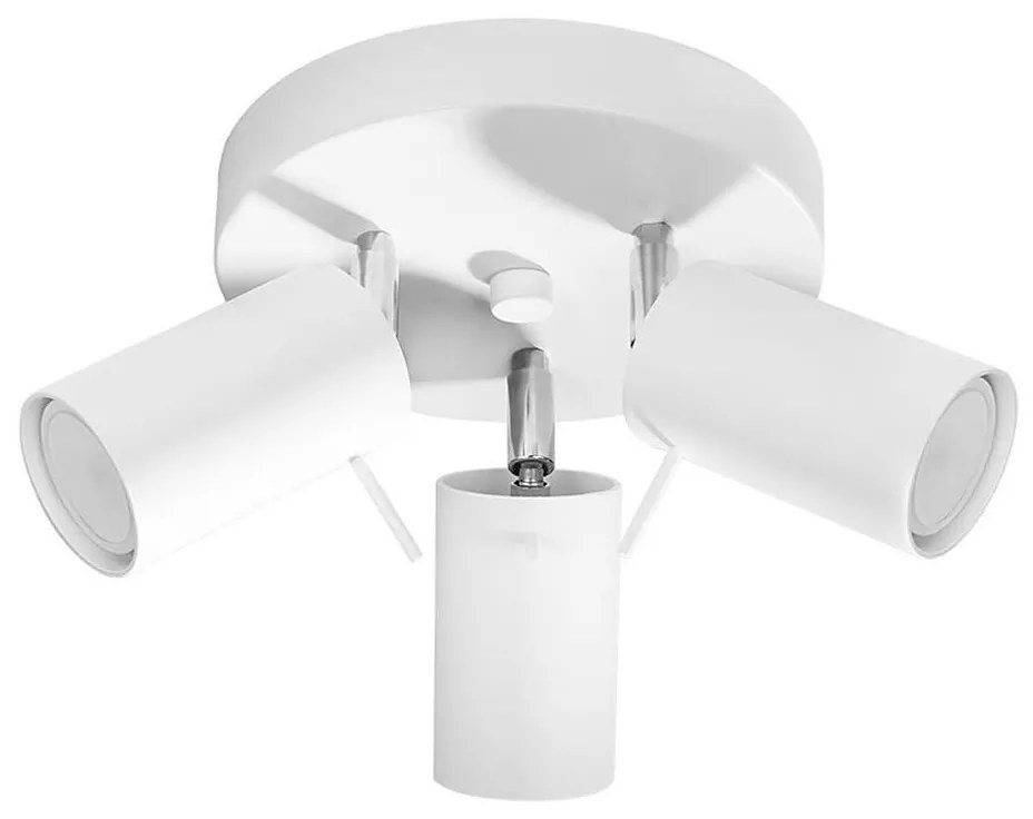Sollux SL.1015 - Bodové svítidlo RING 3xGU10/10W/230V bílá