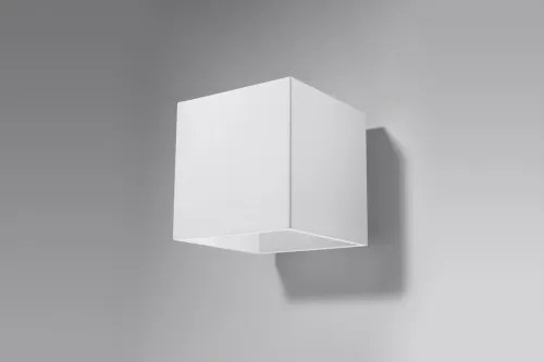 Nástěnné svítidlo SOLLUX Quad 1 G9 1x40W bez zdroje SL.0059 bílá