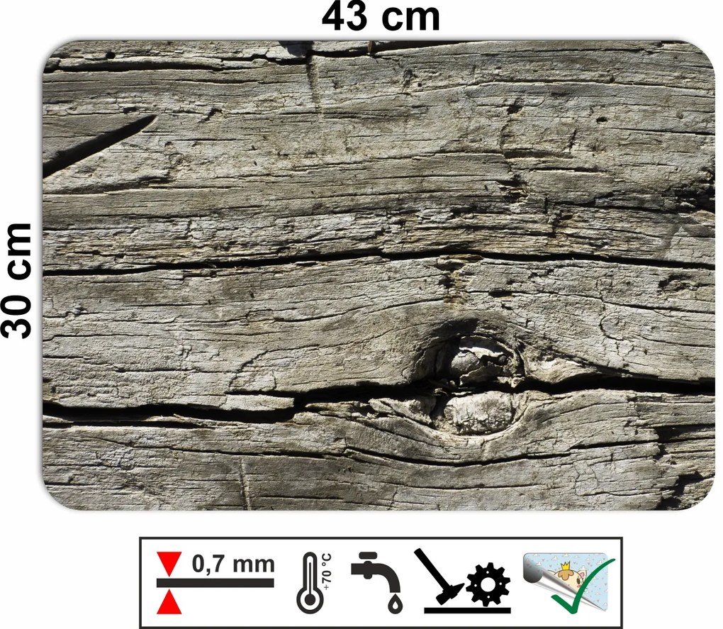 PokojovaDekorace.cz, Prostírání - 083, Imitace dřeva, 43x30cm