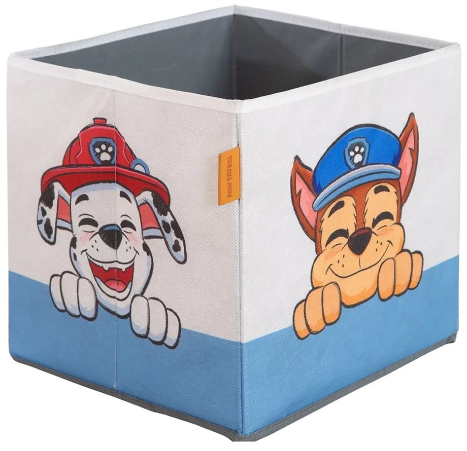 Látkové dětské organizéry na hračky v sadě 2 ks 27x27x27 cm Paw Patrol – Roba