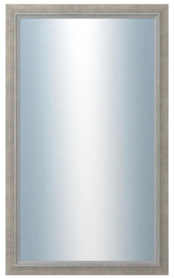 DANTIK - Zarámované zrcadlo - rozměr s rámem cca 60x100 cm z lišty AMALFI šedá (3113)