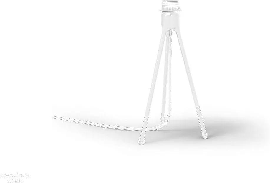Umage 4021 bílá trojnožka pro sestavení stolní lampy, 1x60W, výška 37cm