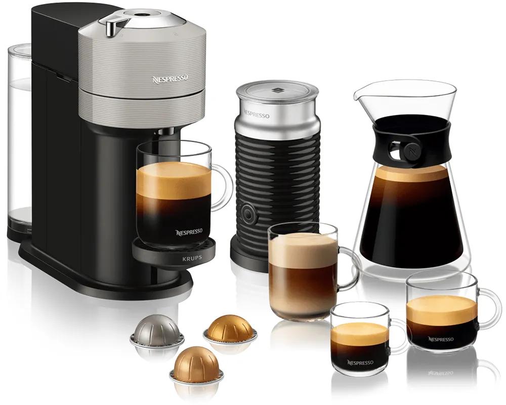 Kapslový kávovar Krups Nespresso Vertuo Next Light Grey XN911B10
