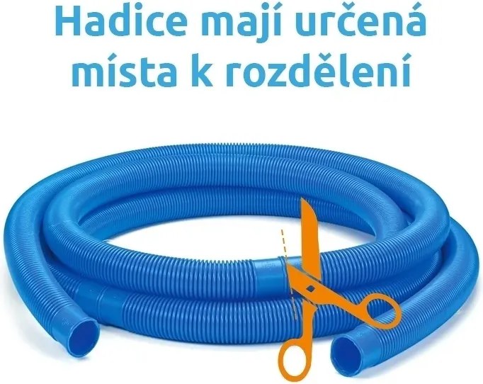 Marimex | Hadice v balení Ø 6/4" (38 mm) - 5 m (modrá) | 11001051