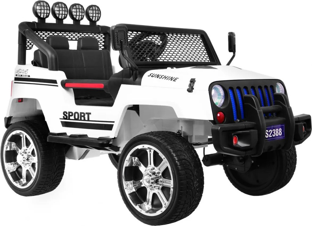 Ramiz Terénní autíčko Raptor Drifter bílé 4x4 off-road pro děti