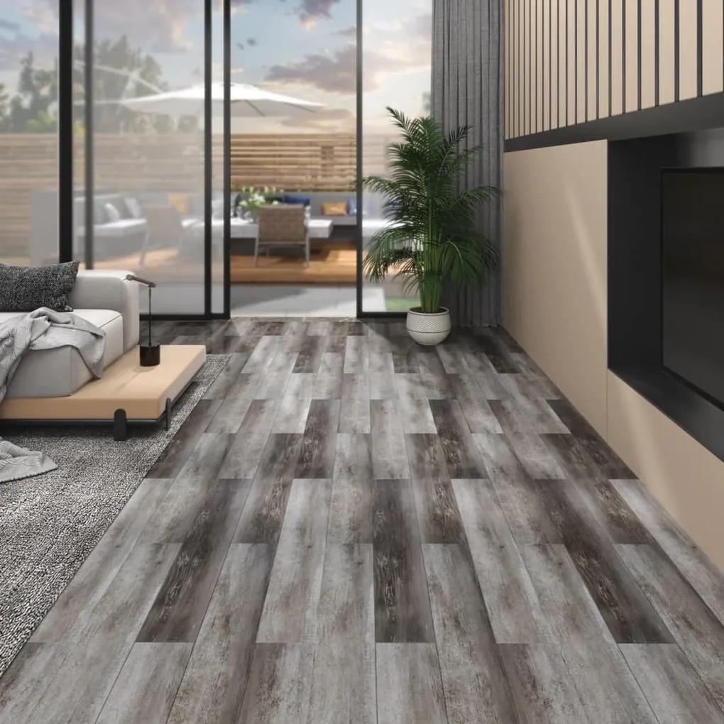 146572 vidaXL Nesamolepicí PVC podlahová prkna 5,26 m² 2 mm pruhované dřevo