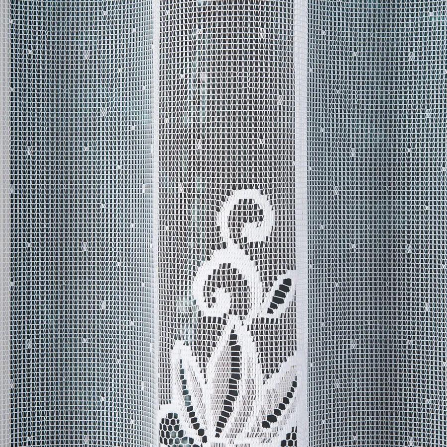 Dekorační oblouková krátká záclona na žabky BERENIKA 160 bílá 300x160 cm MyBestHome