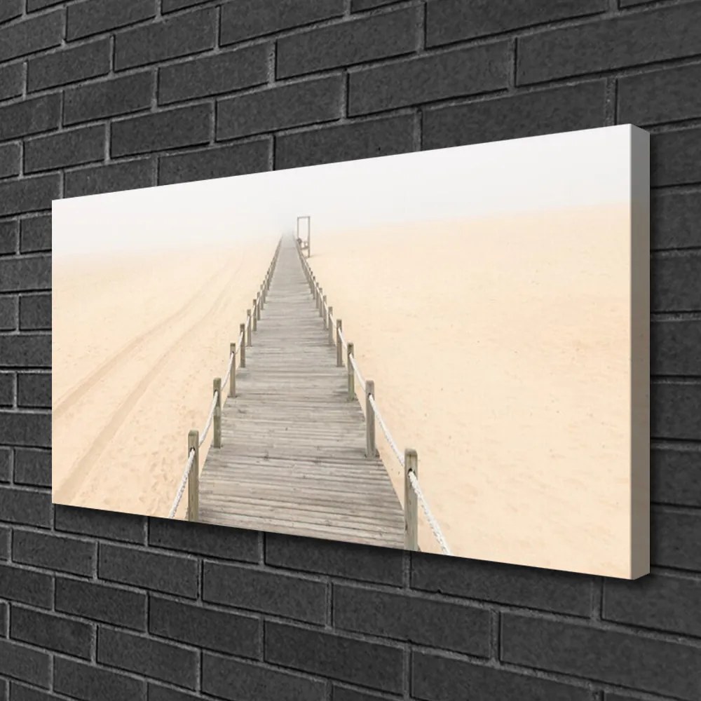 Obraz na plátně Most Písek Architektura 100x50 cm