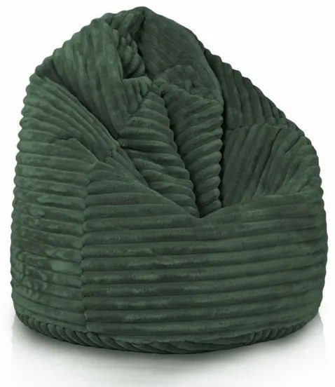Sedací pytel Bag Sako XL stripe TiaHome - Čierna