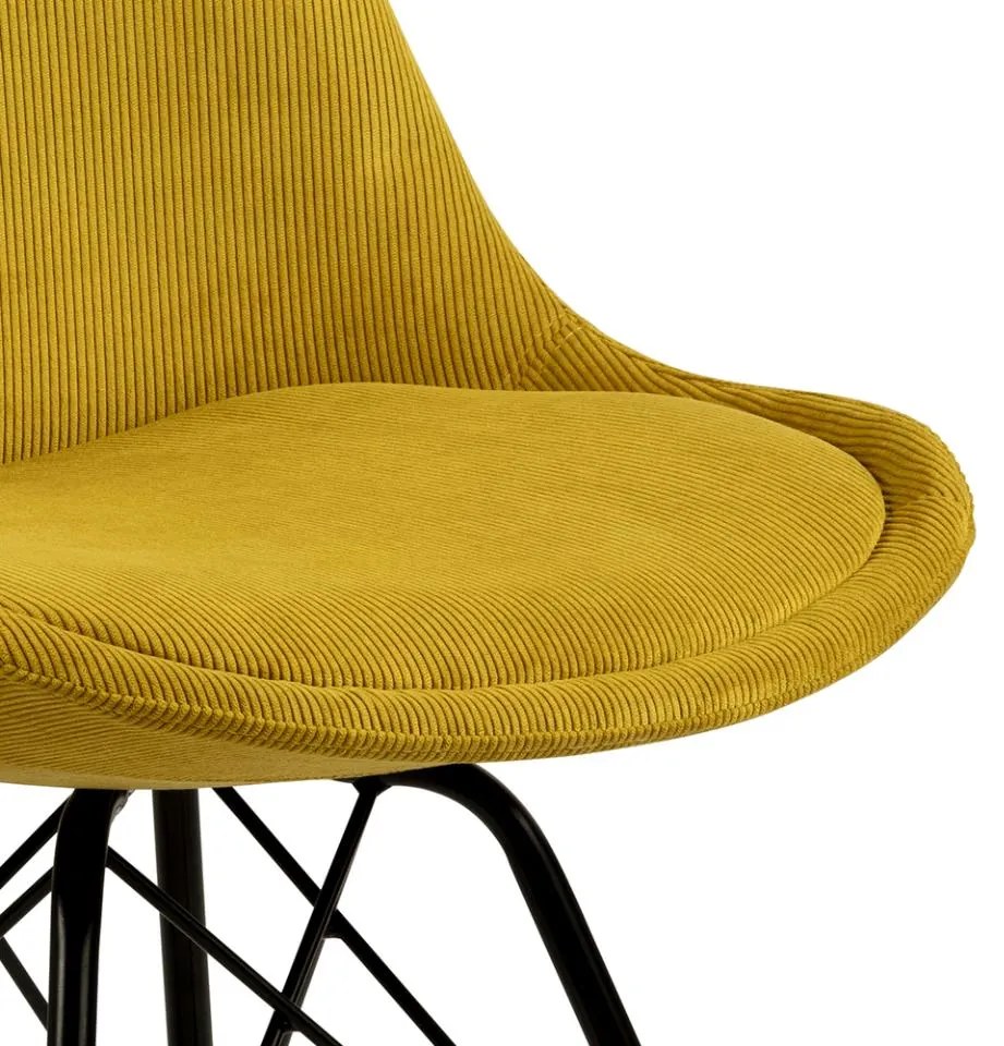 Jídelní židle Eris žlutá