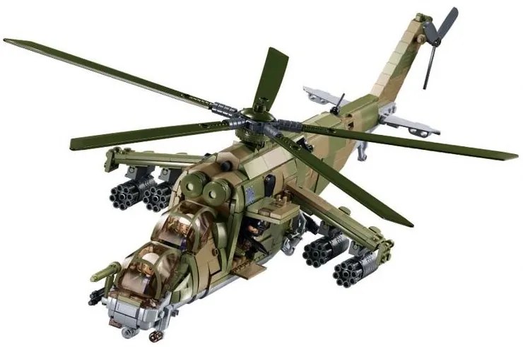 Sluban Bojový vrtulník MI-24S M38-B1137