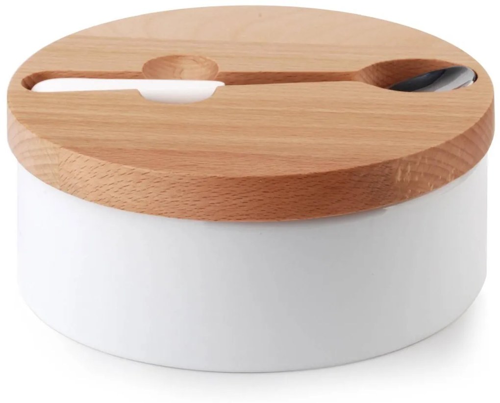 Porcelánová cukřenka Basic White, (fi)14,5 cm