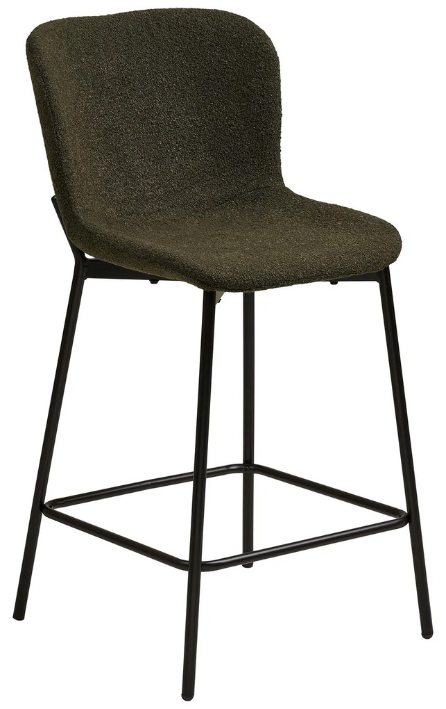 House Nordic Barová židle MACEDA tmavě zelená