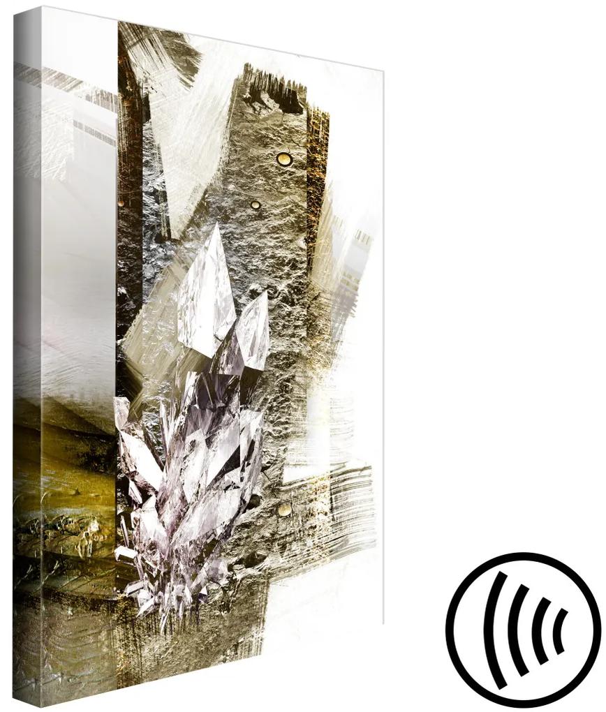Obraz Rozměr diamantů (1 díl) - Abstrakce na texturovaném pozadí
