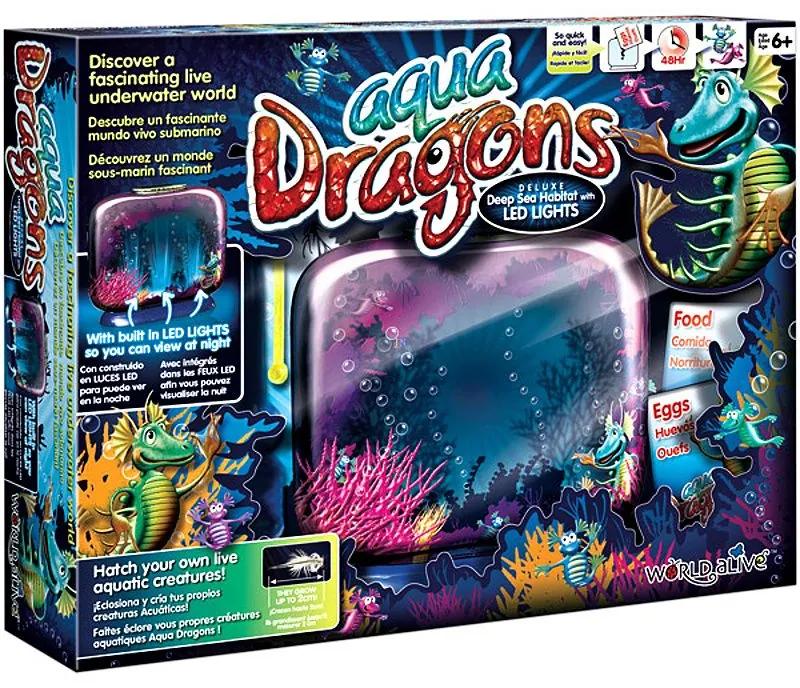 Aqua Dragons, Vodní dráčci, Akvárium s LED osvětlením