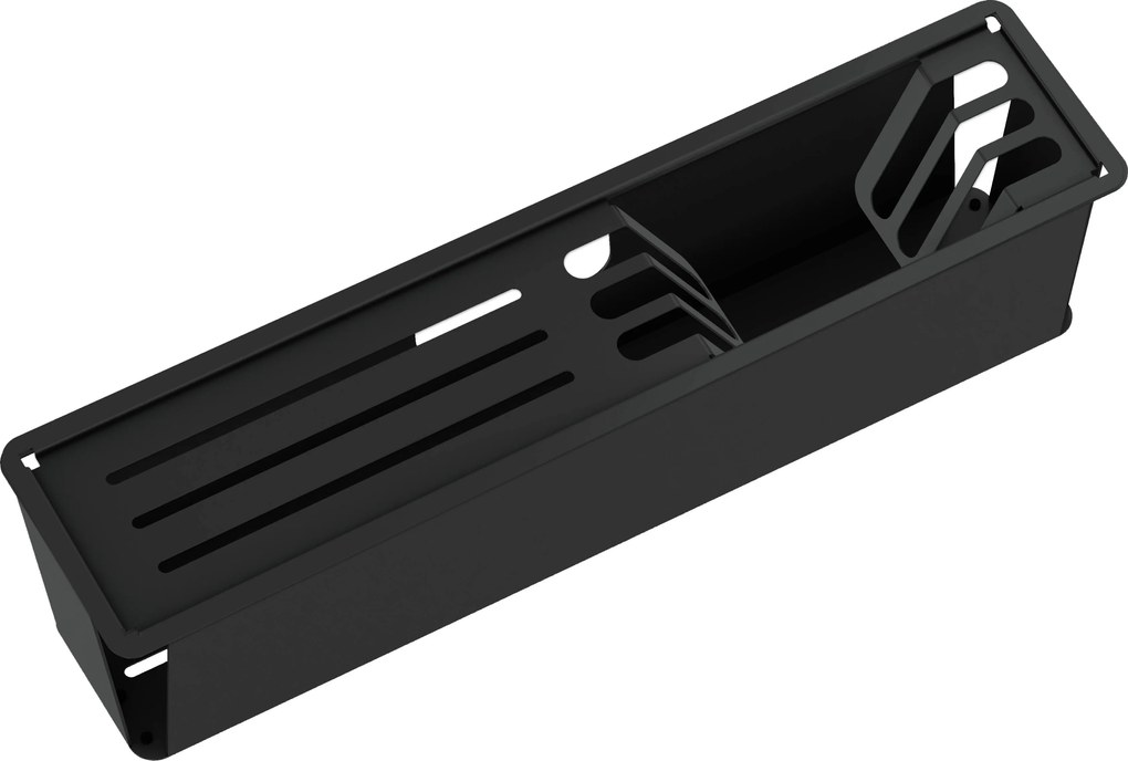 Deante Magnetic, sada příslušenství ke kuchyňskému dřezu série Magnetic, černá matná, DEA-ZZMKN22K