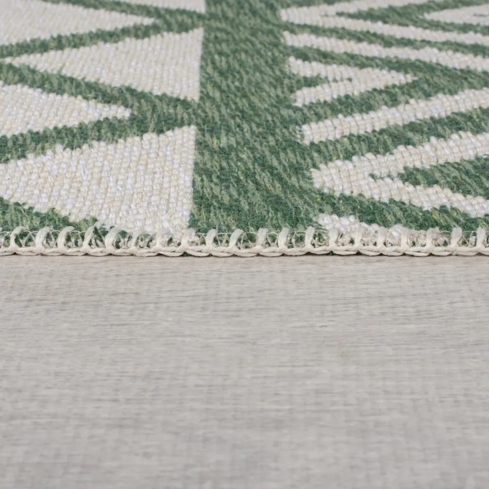 Flair Rugs koberce Kusový koberec Deuce Teo Recycled Rug Green - 160x230 cm