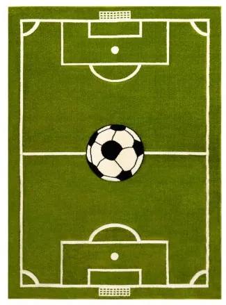 koberec PILLY 4765 zelený fotbalové hřiště velikost 280x370 cm | krásné koberce cz