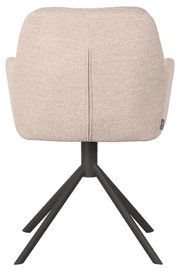 LABEL51 Jídelní židle JOY bílé bouclé IH-50.209