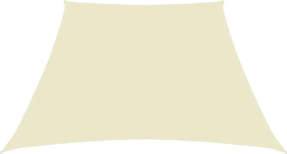 vidaXL Stínící plachta oxfordská látka lichoběžníková 3/4 x 3 m [135242] Barva: Hnědá
