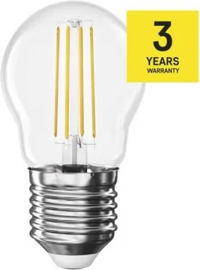 Emos lighting LED žárovka Filament Mini Globe / E27 / 3,4 W (40 W) / 470 lm / teplá bílá 1525743210