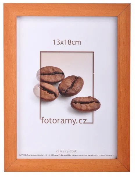 MDF fotorámeček DR01L 30x40 teak KARPEX