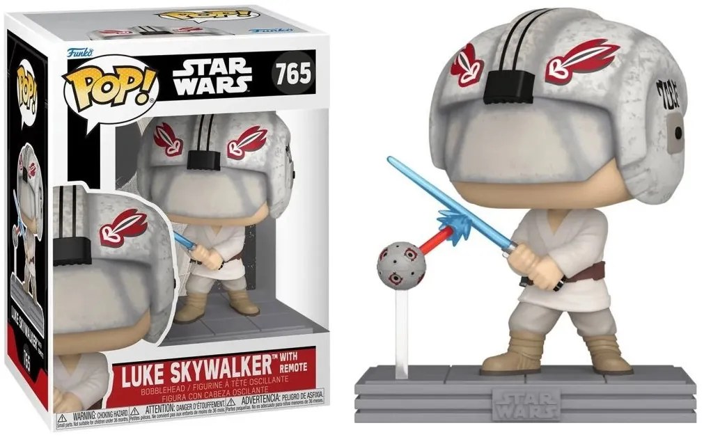 Funko pop! star wars luke skywalker with remote 765